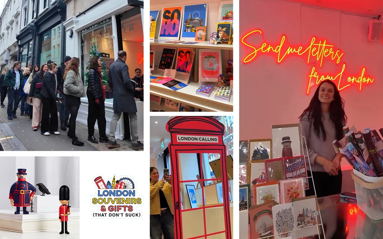 London Pop-up Shop! 🎁 Only in Soho until 8 Dec – Collectable Cities