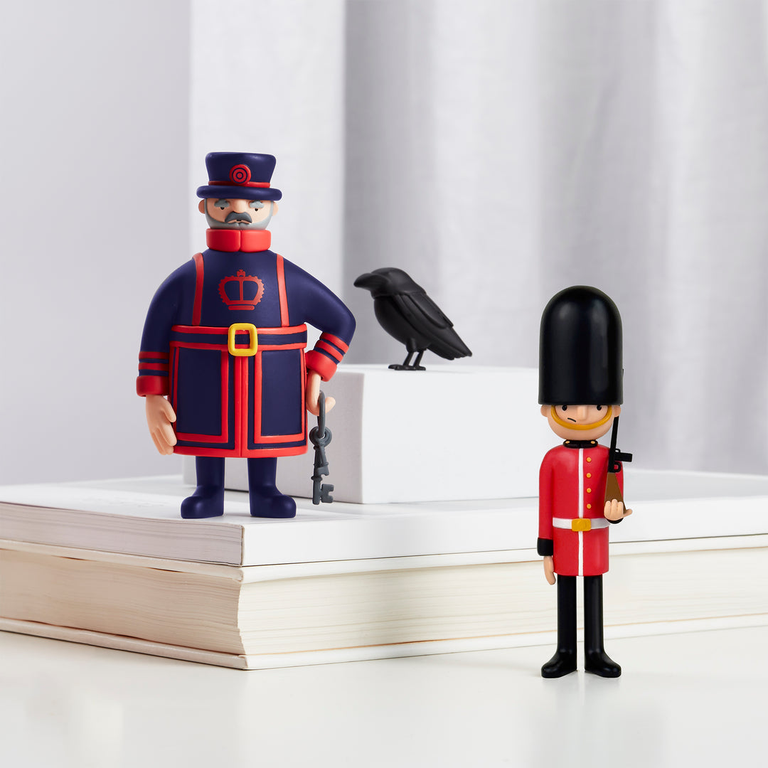 Tower of London Art Toy Bundle - The Guard, Beefeater and Raven ...